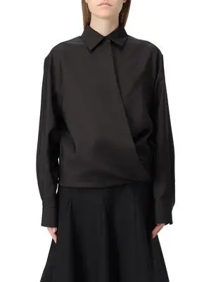 Valentino Garavani Draped Shirt - Black