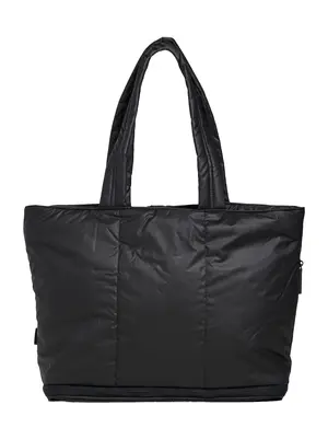 CALPAK Luka Expandable Laptop Tote Bag - Matte Black