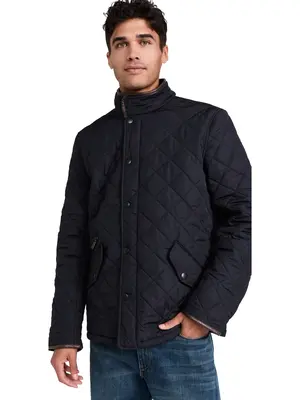 Barbour Powell Quilted Jacket - Navy