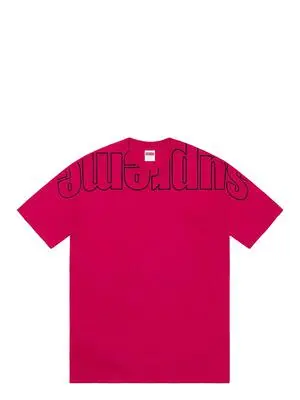 Supreme Upside Down Tee 'magenta - Pink