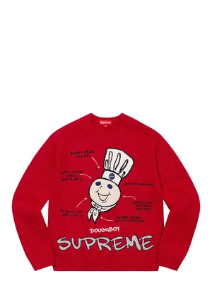 Supreme Doughboy Sweater - Red