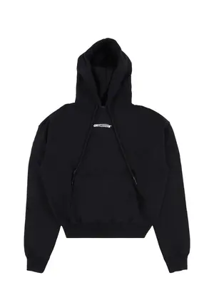 Off-White Barrel Worker Over Hoodie - Black