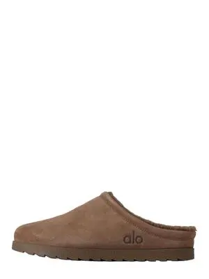 Alo Yoga Recovery Slipper Shoes - Java Brown