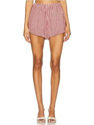 Posse Aurelia Short Red Gingham