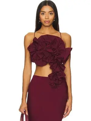 CAMILA COELHO Hera Top - Red