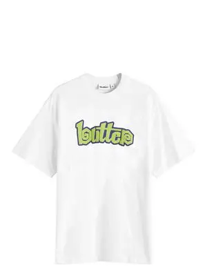BUTTER GOODS Swirl T-shirt - White