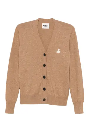 MARANT ETOILE Karina Cardigan - Brown