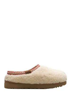 UGG Tasman Maxi Curly Slippers - Neutrals