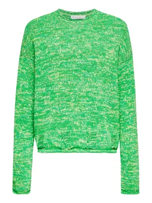JW Anderson JW Anderson Tie-Dye Knit Sweater Green