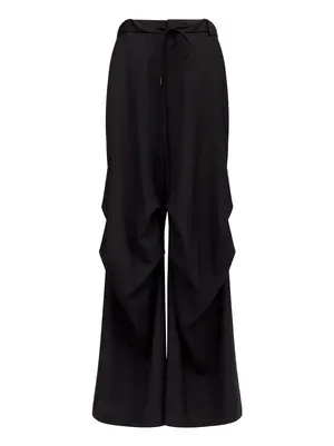 MAISON MARGIELA Single-stitch Flared Trousers - Black