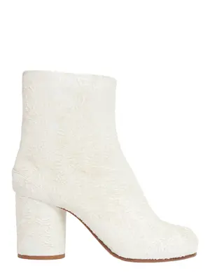 MAISON MARGIELA 80mm Tabi Ankle Boots - White