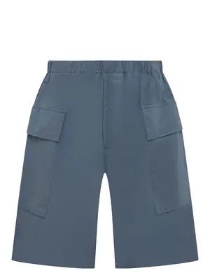 JIL SANDER Cargo Shorts - Blue
