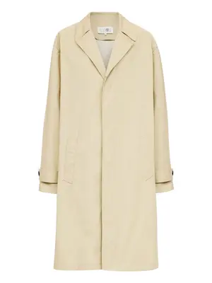 MAISON MARGIELA Single-breasted Coat - Neutrals