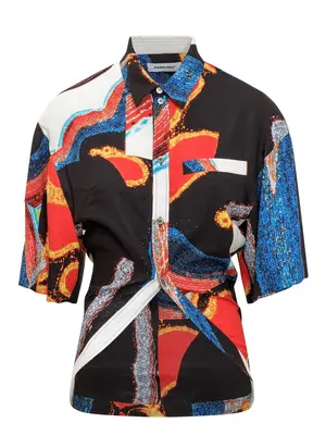 AMBUSH Printed Shirt - Black