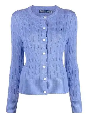 Polo Ralph Lauren Long Sleeve Cardigan - New Litchfield Blue