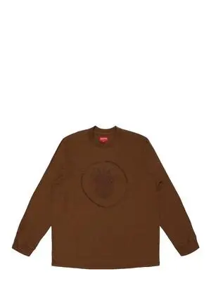 Supreme Crest Long Sleeve Top - Brown