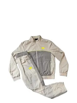 SYNA JEWELS World Logo Tracksuit - Light Grey/black