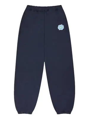 BROKEN PLANET Space Club Cuffed Sweatpant - Outer Space Blue