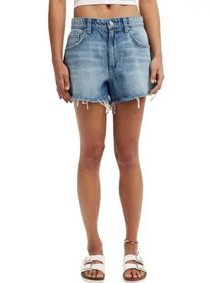 COTTON ON Original Denim Short - Saltwater Blue Worn