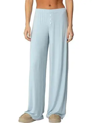 EDIKTED Kait Pants Light-blue