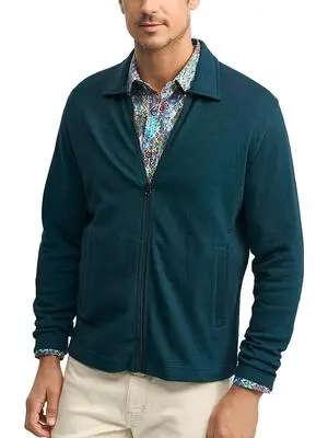 Robert Graham Robert Graham Dorven Cotton Jacket Dark Teal