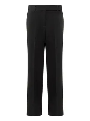 Michael Kors Pleat-detail Trousers - Black