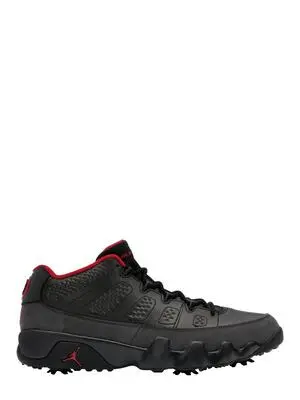 JORDAN Retro Low Golf Sneakers - Black/dark Charcoal/true Red