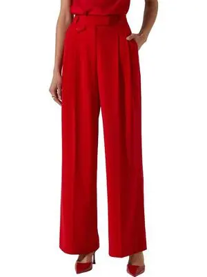ASTR THE LABEL ASTR The Label Bryony High-Waisted Wide-Leg Trousers