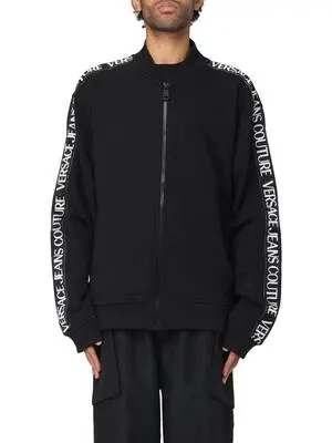 Versace Zip Up Sweatshirt - Black