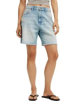 COTTON ON Cotton On Relaxed Denim Shorts