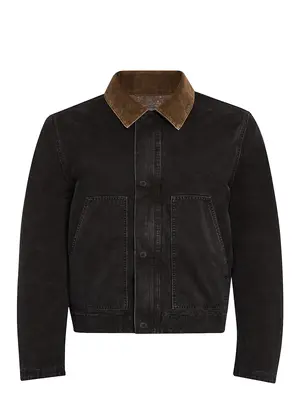 SAINT LAURENT Saint Laurent Canvas Work Jacket
