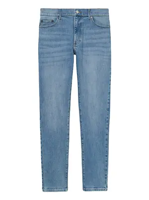 REISS Picton Slim-fit Tapered Stretch-denim Jeans - Light Blue Wash
