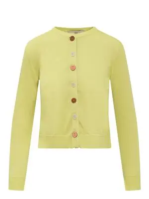 JUCCA Cotton Cardigan - Green