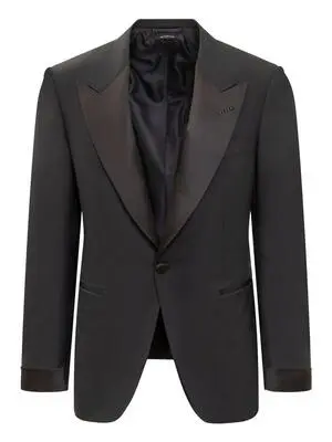 TOM FORD Wool Blazer - Black