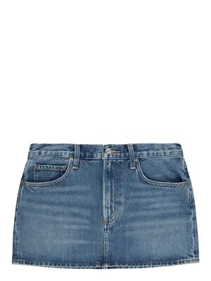 AGOLDE AGOLDE Alek Mini Denim Skirt