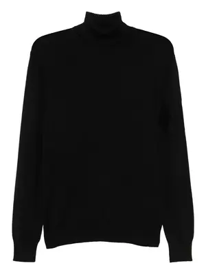 BALLANTYNE Turtleneck Wool Sweater - Black