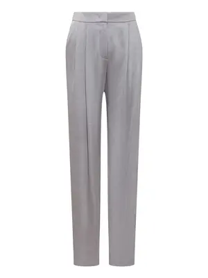 Emporio Armani Straight-leg Trousers - Grey
