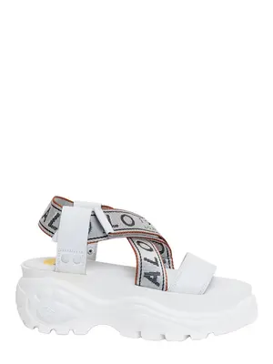 BUFFALO Logo Sandals - White