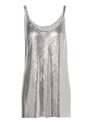 Rabanne Chainmail Top - Silver