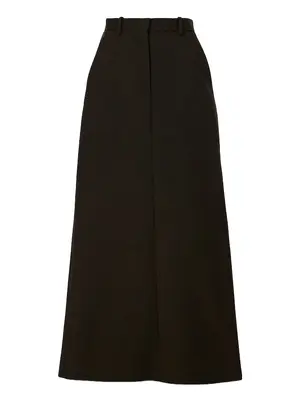 THE ROW Roux Maxi Skirt - Brown