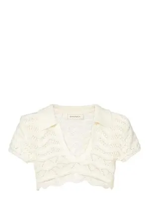 BANANHOT Bananhot Coco Knitted Crop Top