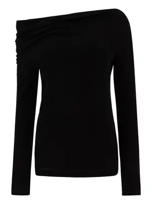 GIVENCHY Givenchy Asymmetric Draped Top