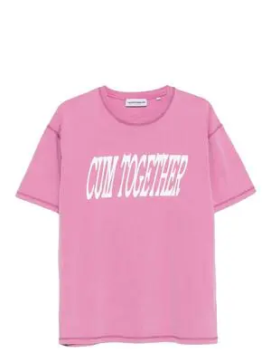 CARNE BOLLENTE Printed T-shirt - Pink