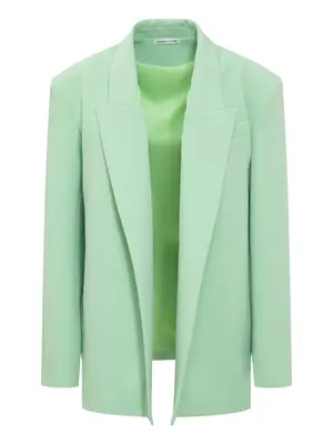ALESSANDRO VIGILANTE Open-front Blazer - Green
