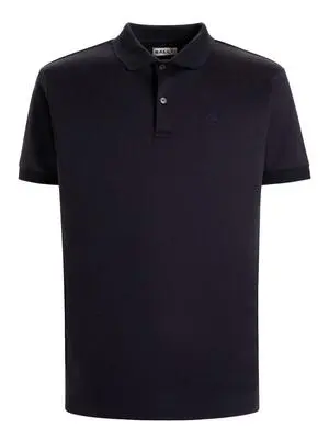 Bally Logo-embroidered Polo Shirt - Blue