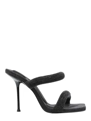Alexander Wang 105mm Julie Tubular Sandals - Black