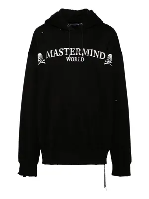 MASTERMIND WORLD Logo-print Hoodie - Black