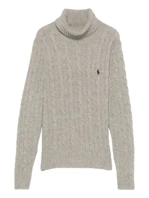 POLO RALPH LAUREN Cable-Knit Turtleneck Sweater