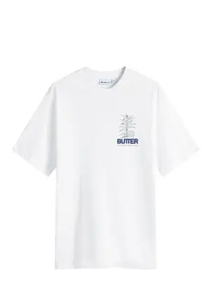 BUTTER GOODS Earth T-shirt - White