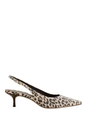 REFORMATION Wrenley Heeled Slingback Multi